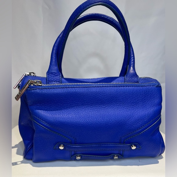 Botkier | Bags | Botkier Large Mercer Cobalt Satchel Genuine Pebbled ...